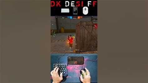 Free Fire Gaming Keyboard ⌨️🖱 📱 Gg Mouse Pro Freefire Shorts
