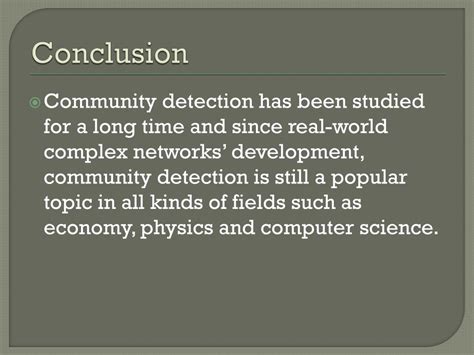 Ppt Community Structure And Detection In Complex Networks Powerpoint