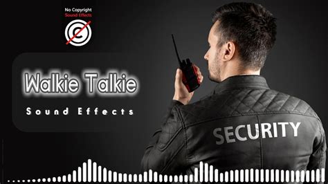 10 Walkie Talkie Sound Effect No Copyright Police Radio Chatter Hq