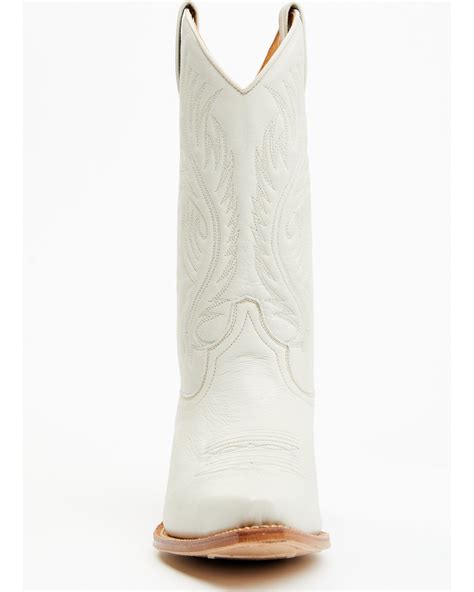 Sendra Womens Judy Classic Western Boots Snip Toe Ivory