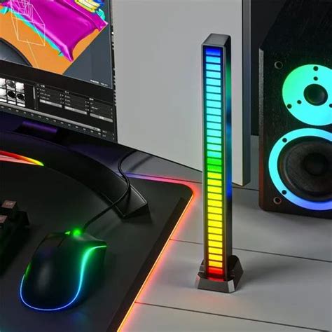 3m Multicolor Smart LED Light Bar Music Sync 32 Bit RGB Color