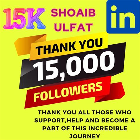Celebrating A Milestone On Linkedin Shoaib Ulfat Posted On The Topic