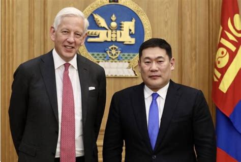 Ерөнхий сайд Л Оюун Эрдэнэ “Рио Тинто” группийн ТУЗ ийн даргыг хүлээн авч уулзав