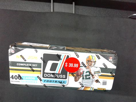 2016 Donruss Football Complete Factory Sealed 400 Card Set Great