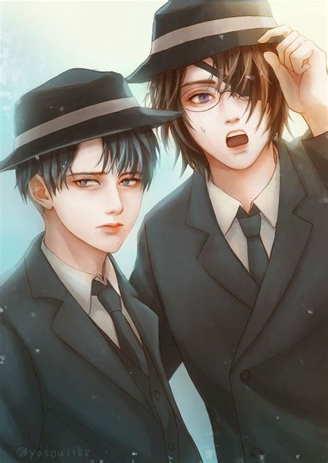 Пин от пользователя Katherine Elizabeth на доске Levi X Hange Атаке