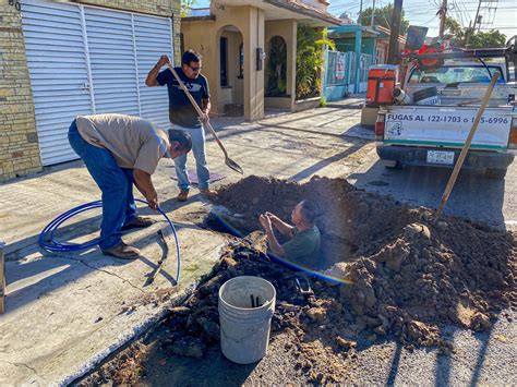 Atendidas 247 Fugas Por OOMSAPAS La Paz En El Transcurso Del 4 Al 10
