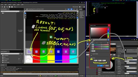 Color Picker Doesnt Give Expected Color For Linear Color Properties E