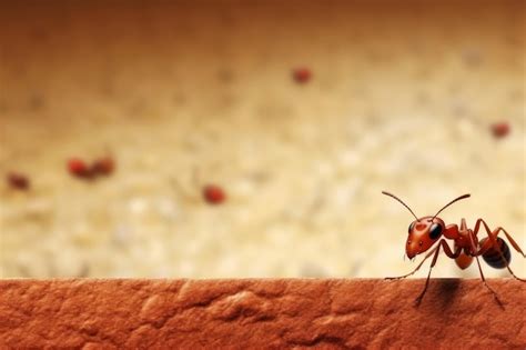 Premium AI Image Ant Background Insect Wildlife Bug Generate Ai