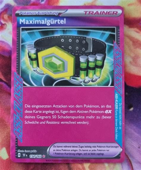 Pokémon Maximalgürtel Gewalten Der Zeit 154 162 De Kaufen Auf Ricardo