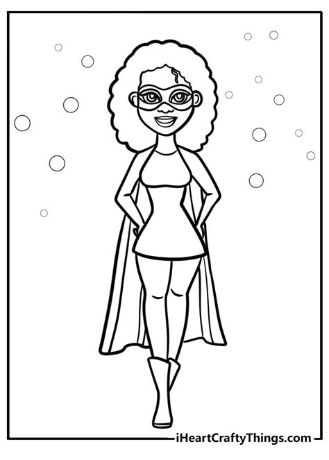 30 Black Girl Coloring Pages Printable Free Pdf Sheets To Color