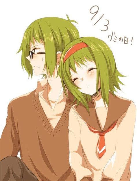 Gumiya And Gumi Vocaloid Characters