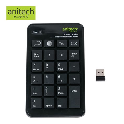 Itim Anitech Wireless Keypad N181คีย์บอร์ดไร้สาย คีย์บอร์ดพกพา Shopee Thailand