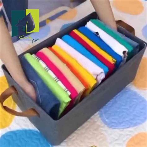قیمت و خرید باکس تاشو نظم دهنده لباس اسکلت دار برزنتی