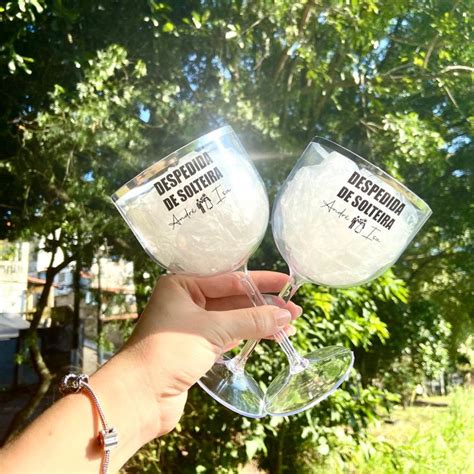 Taça Gin Borda Metalizada Elo7 Produtos Especiais