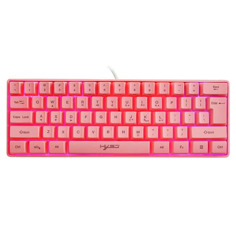 Teclado Hxsj Rosa Hxsj Walmart En Línea