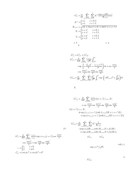 Rapid Summation Of The Greens Function For The Rectangular Waveguide Myun Joopark1998 Pdf