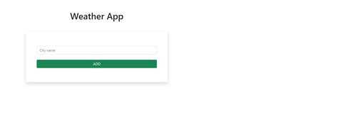 GitHub Esadakman Django Weather App
