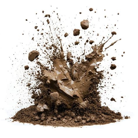 Mud Eruption Explosion Particles Eruption Free Photo Rawpixel