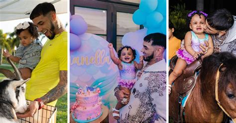 Anuel Celebró El Cumpleaños De Su Hija Colombiana Feliz Cumpleaños A