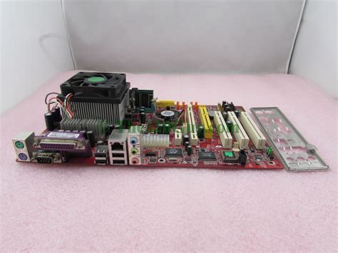 Msi Ms 7135 Ver 1 K8n Neo3 Motherboard Amd A64 3000 3ghz Cpu 1gb Ram Fan Io