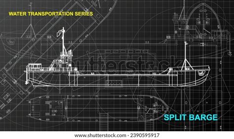 splitted barge container over 1 royalty free licensable stock