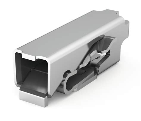 SMD PCB Terminal Block Push Button Mm Pin Spacing Mm Pole Push In Cage Clamp In