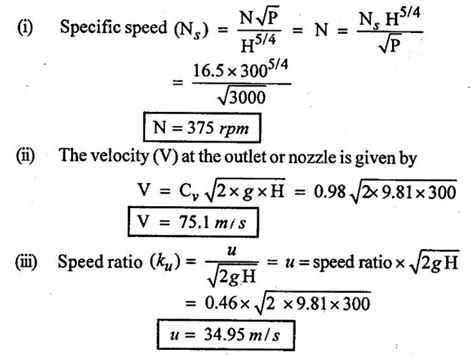 Veerapandiank Assistant Professor Specific Speed Of Turbine