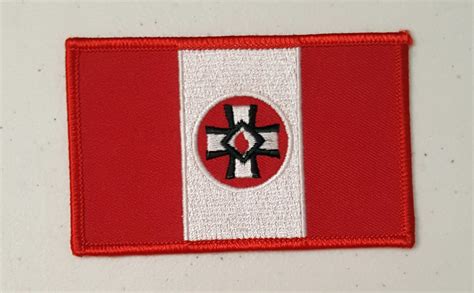 Blood Drop Badge Mioak Flag Patch Kkk Ku Klux Klan