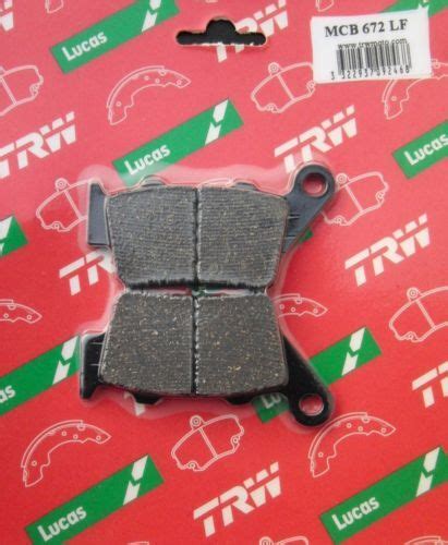 Lucas MCB 672 Bremsbeläge Yamaha XT 660 R, XT660R, hinten, brake pads ...