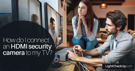 How Do I Connect An HDMI Security Camera To My TV LightCheckUp