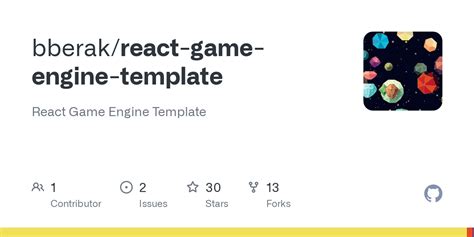 Github Bberak React Game Engine Template React Game Engine Template