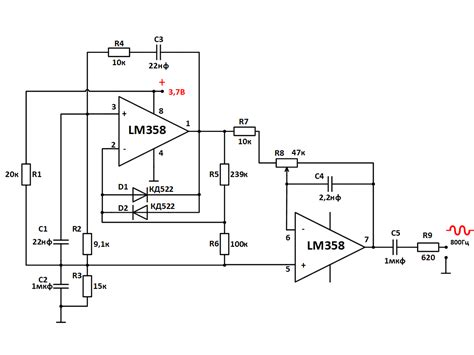 Как работать с оу lm358: схемы включения и практическое применение ...
