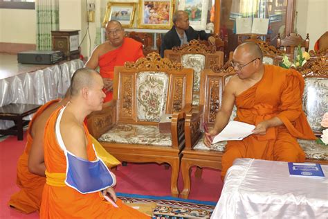 พระเดชพระคุณพระเทพปริยัติโมลี ป ธ ๙ ดร รองเจ้าคณะภาค ๙ ตรวจเยี่ยมสนามสอบธรรมสนามหลวง