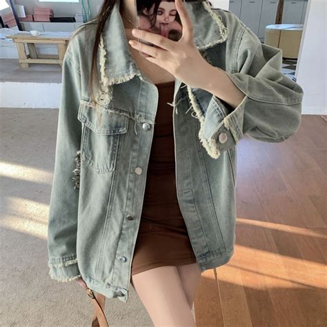 데일리나인 무료배송 DNyne 여성 빈티지 데님자켓 데님 청자켓 자켓 여성자켓 데님 청자켓 여자 겨울 자켓 캐쥬얼
