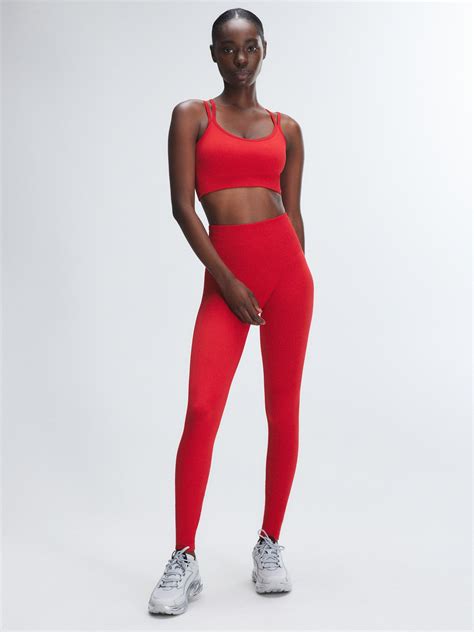 Seamless Sport High Waist Legging In Red Savage X Fenty