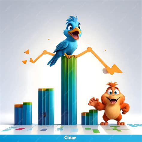Premium Photo Animal With Chart Icon Wildlife Analytics And