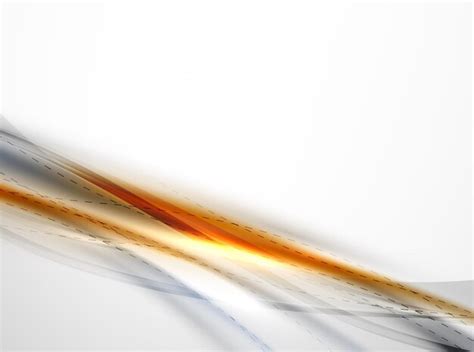 Premium Vector Orange Wave Abstract Background