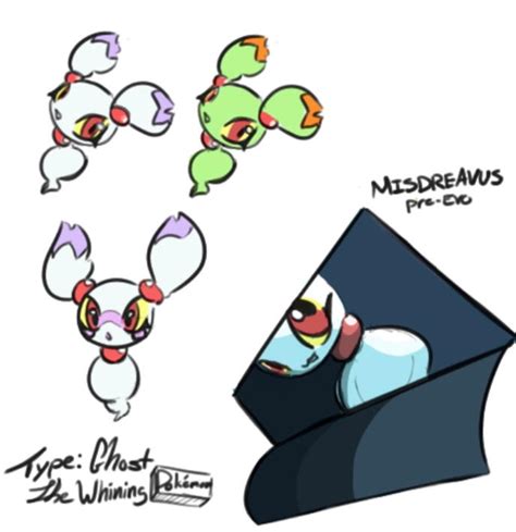 Misdreavus Pre Evolution By Salmon412 On Deviantart