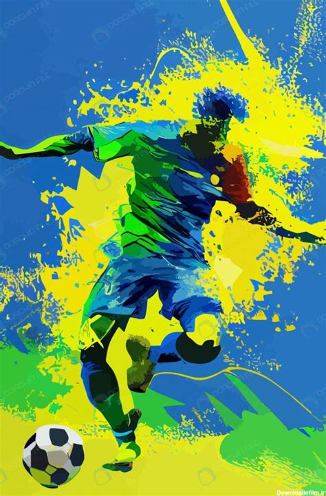 عکس تصویر زمینه پسرانه فوتبالی