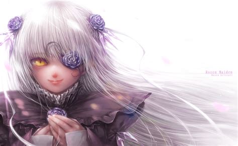 Eyepatch Flowers Goth Loli Kirakishou Lolita Fashion Long Hair Misaki