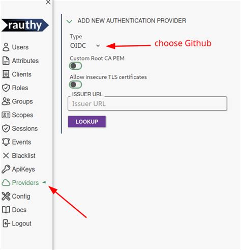 github rauthy documentation