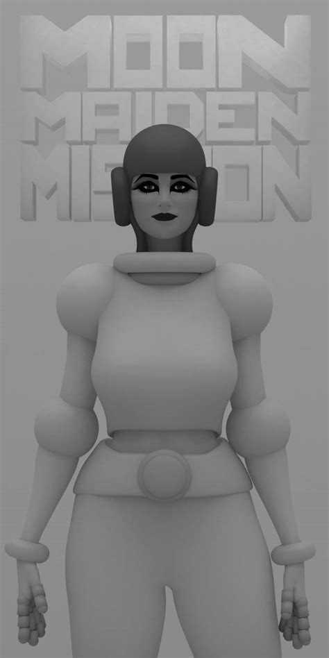 Moon Maiden Mission By Nicolaas Stulting By Nicstulting On Deviantart