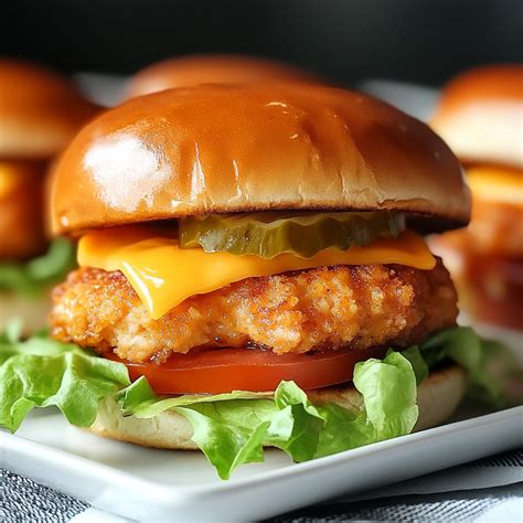 Chicken Smash Burgers