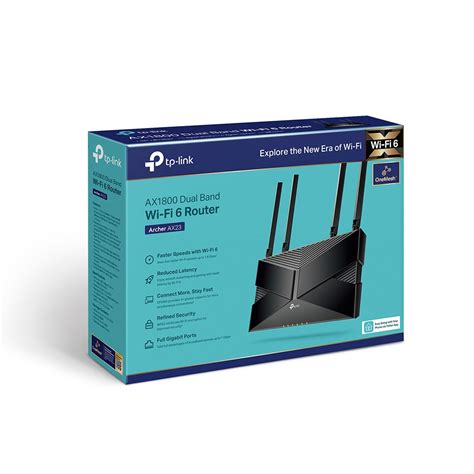 Archer Ax23 Ax1800 Dual Band Wi Fi 6 Router Tp Link Indonesia