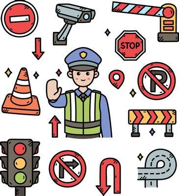 Traffic Control Vector Art Icons And Graphics For Free Download