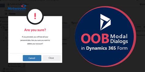 Oob Modal Dialogs In Dynamics 365 Form