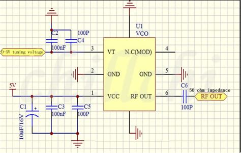 Vco Voltage Controlled Oscillator Sm Mhz Ic A Electronic Products