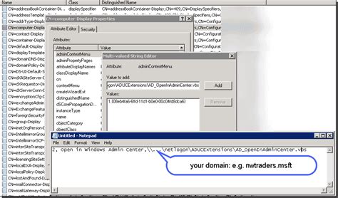 Open Windows Admin Center Directly From Active Directory Users And