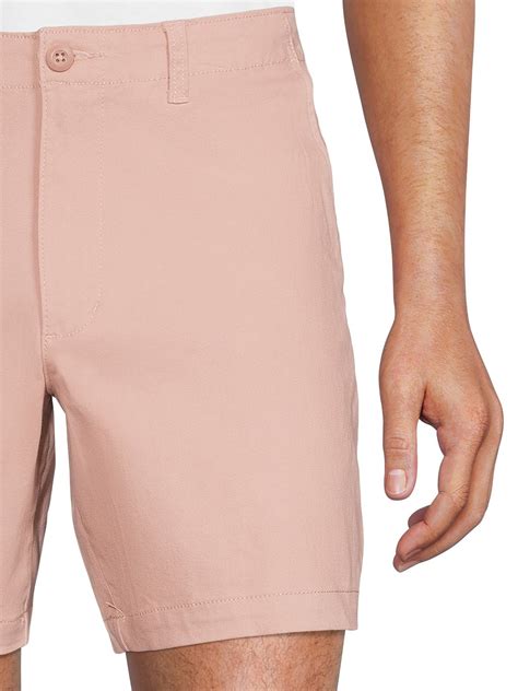 George Mens And Big Mens Flat Front Shorts 7” Inseam Sizes 28 54