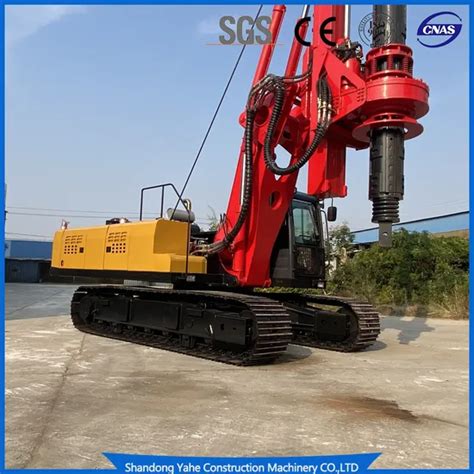 Engineering Rotary Piling Rig Hydraulic Drilling Rig Price With 40m